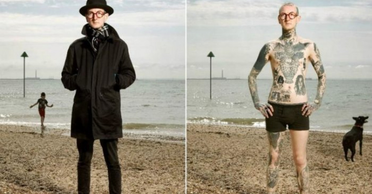 Харагдаж байгаагаасаа өөр буюу битүү шивээстэй хүмүүс · Dorgio.mn