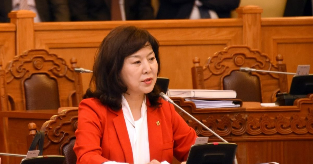 Д Сарангэрэлийг УИХ ын гишүүнээс эгүүлэн татахаар ҮХЦ д ханджээ · Dorgio Mn