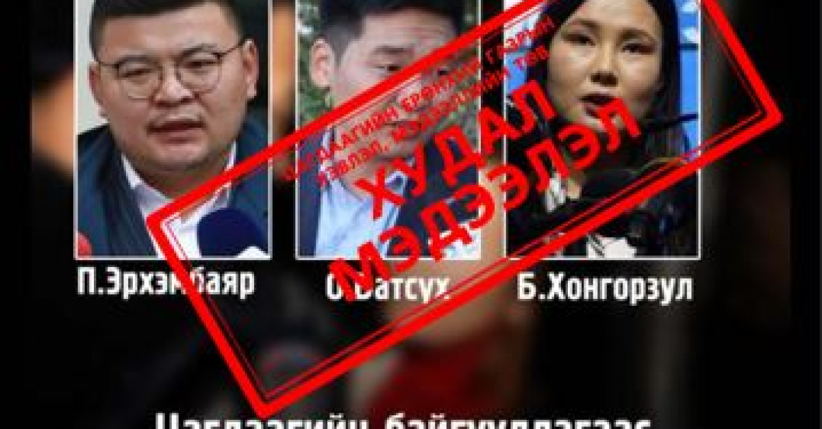 ЦЕГ: Сэтгүүлч Өнөрцэцэгийн өмгөөлөгч нарт хэрэг бүртгэлт, мөрдөн байцаалтын хэрэг нээгээгүй ...