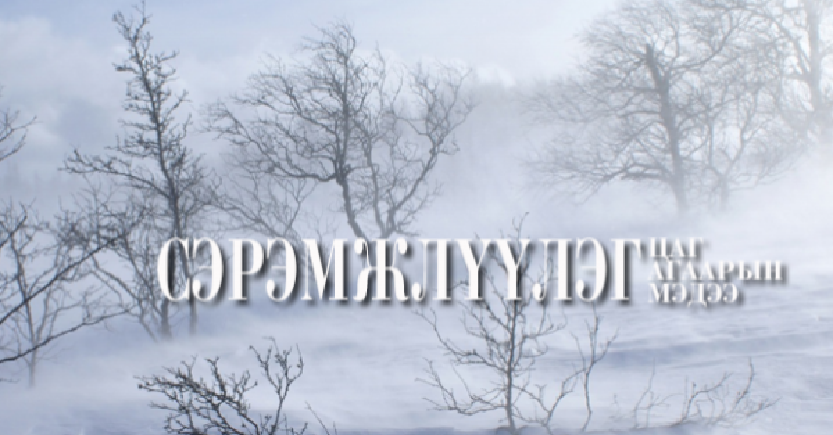 Хоёрдугаар сарын 13-наас цасан шуурга шуурна · Dorgio.mn