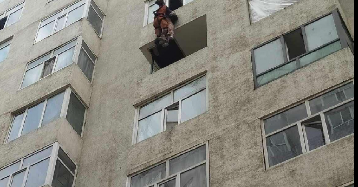 Өндрөөс үсрэх гэж байсан иргэнийг амь насыг аварчээ · Dorgio Mn