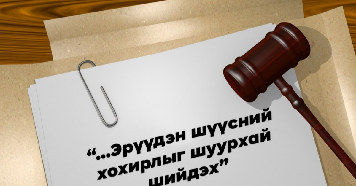 Шүүхэд “…Эрүүдэн шүүсний хохирлыг шуурхай шийдэх” хуулийн тодорхой заалт хэрэгтэй болжээ · Dorgio Mn
