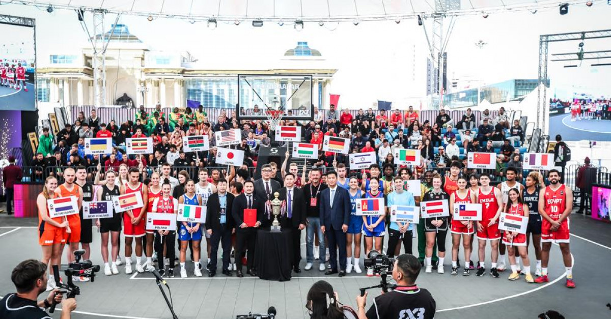 “FIBA 3x3 U23 World Cup 2024” тэмцээний нээлтийн үйл ажиллагаа боллоо · Dorgio.mn