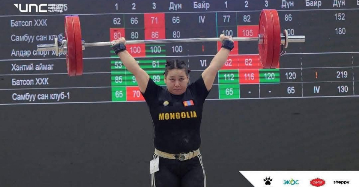 М.Анхцэцэг 2025 оны УАШТ-д түрүүллээ · Dorgio.mn