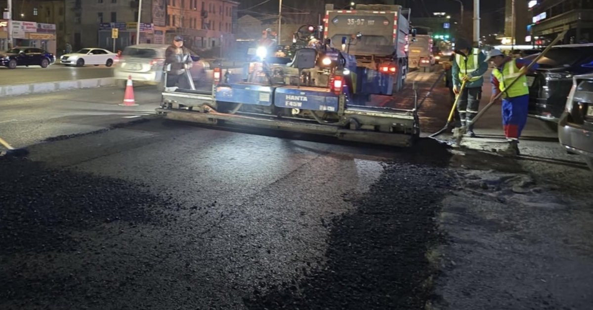 25 дугаар эмийн сангийн уулзвараас Амарсанаагийн гудамжны уулзвар хүртэлх зорчих хэсгийн урд ...